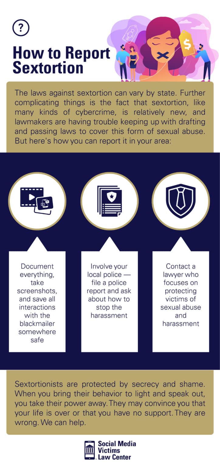 Social Media And Sextortion Social Media Victims Law Center